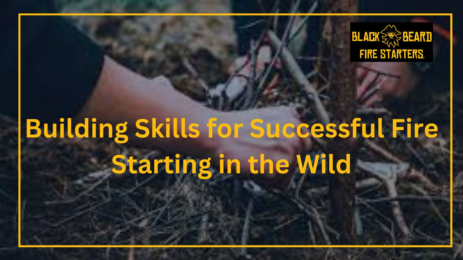 Building Skills for Successful Fire Starting in the Wild – Black Beard ...