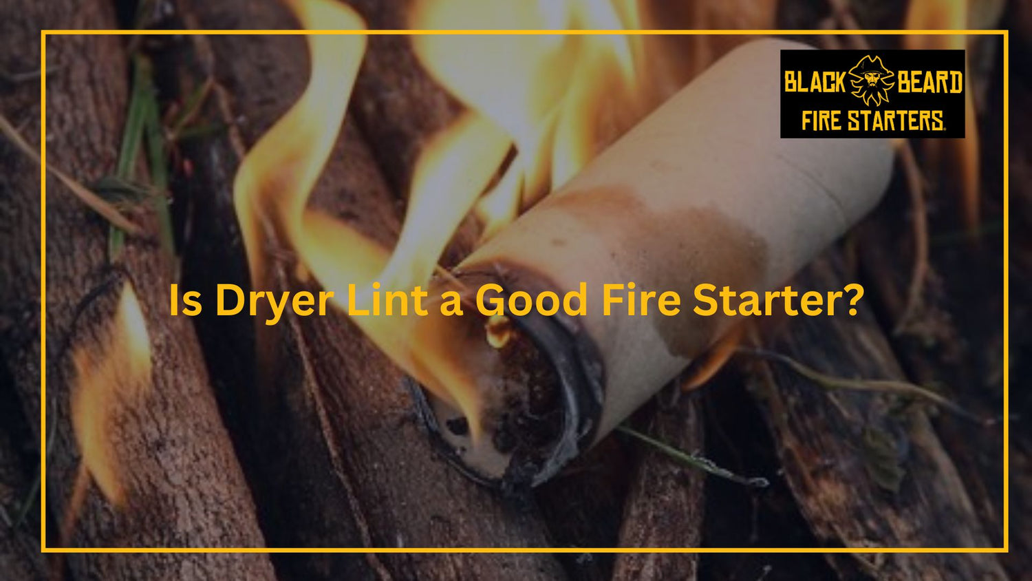 Is Dryer Lint a Good Fire Starter? – Black Beard Fire Starters