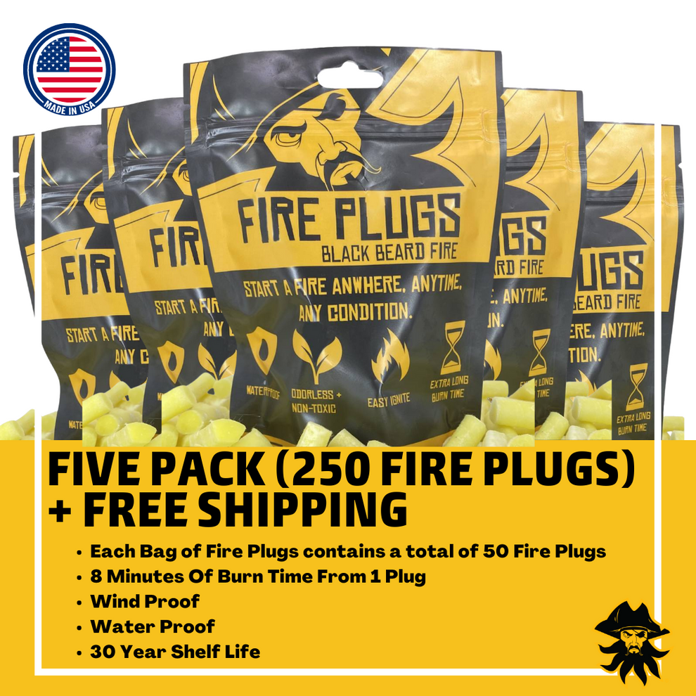 Fire Plugs - Fire Starter Tinder – Black Beard Fire Starters