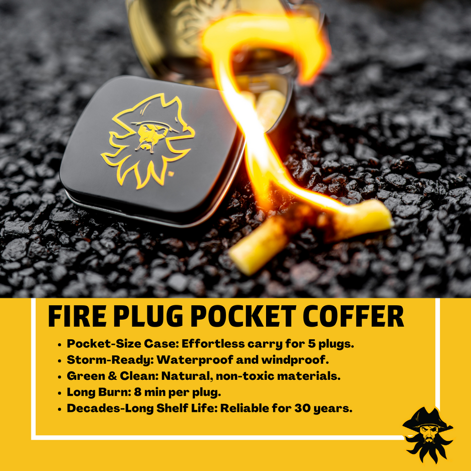 Tinder/Fire starter – Black Beard Fire Starters